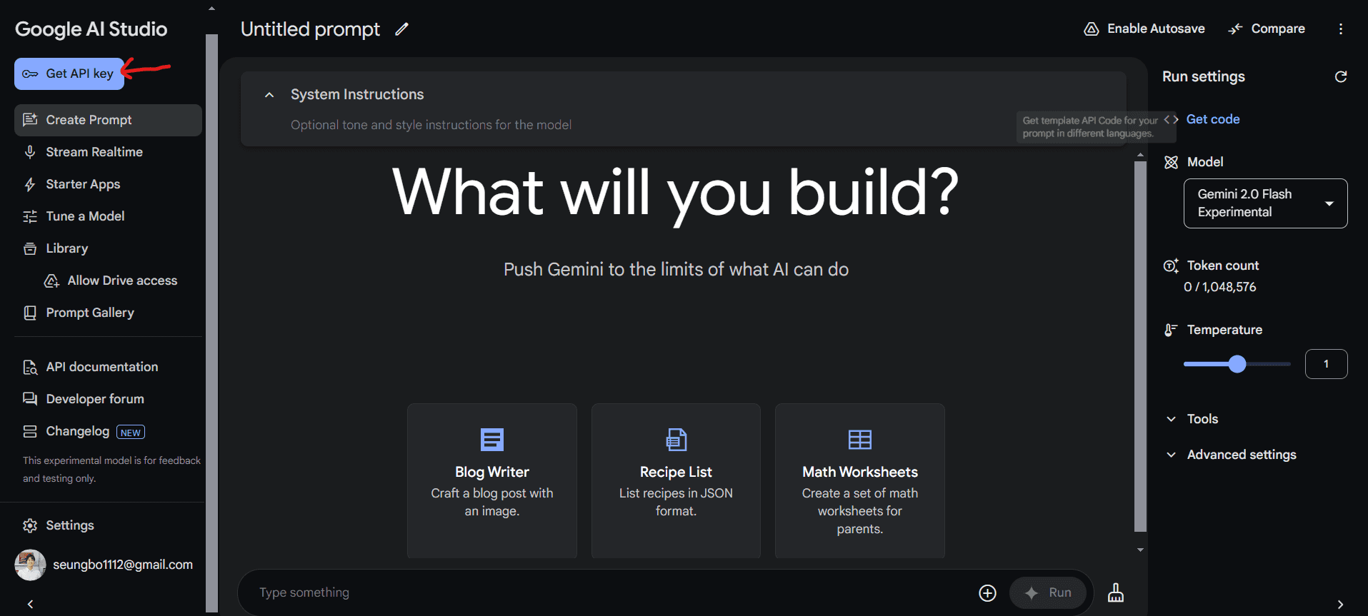 Flutter + Gemini API